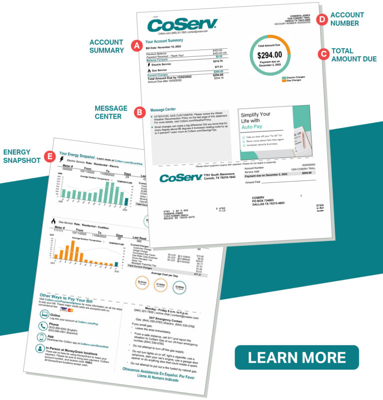 Understanding Your Bill - CoServ.com