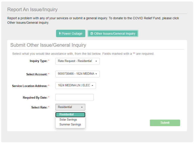 Change Your Rate Program - CoServ.com
