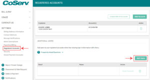 SmartHub: add additional user - CoServ.com