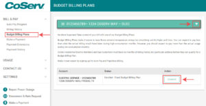 Budget Billing Plan Enrollment Guide - CoServ.com
