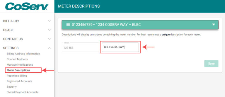 Updating Your Information - CoServ.com