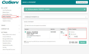 How To View/Pay Bill - CoServ.com
