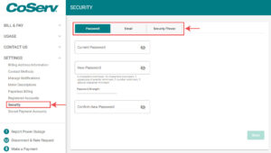 Updating Your Information - CoServ.com