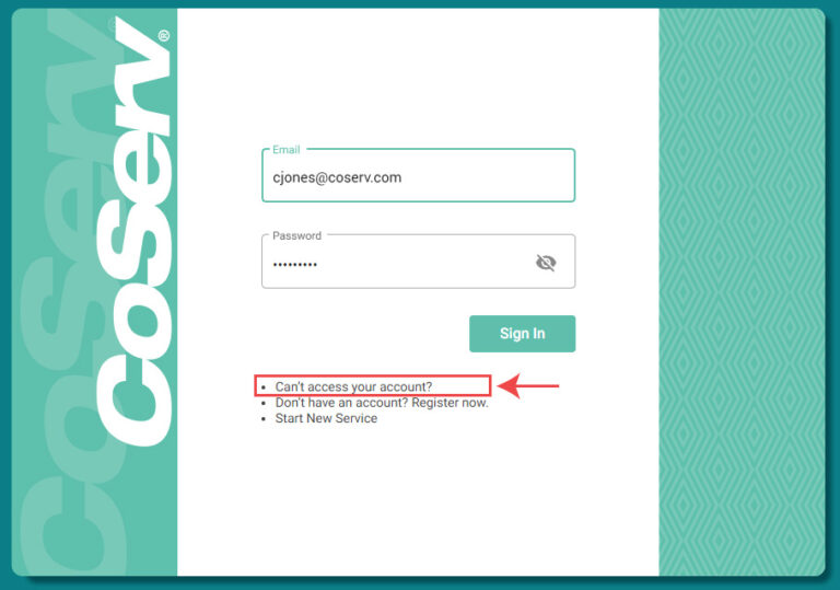 Updating Your Information - CoServ.com